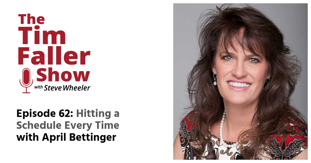 Ep.62: Hitting a Schedule Every Time with April Bettinger - The Tim ...